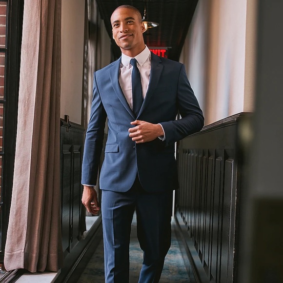 Express | Suits & Blazers | Nwt Express Performance Extra Slim Navy ...